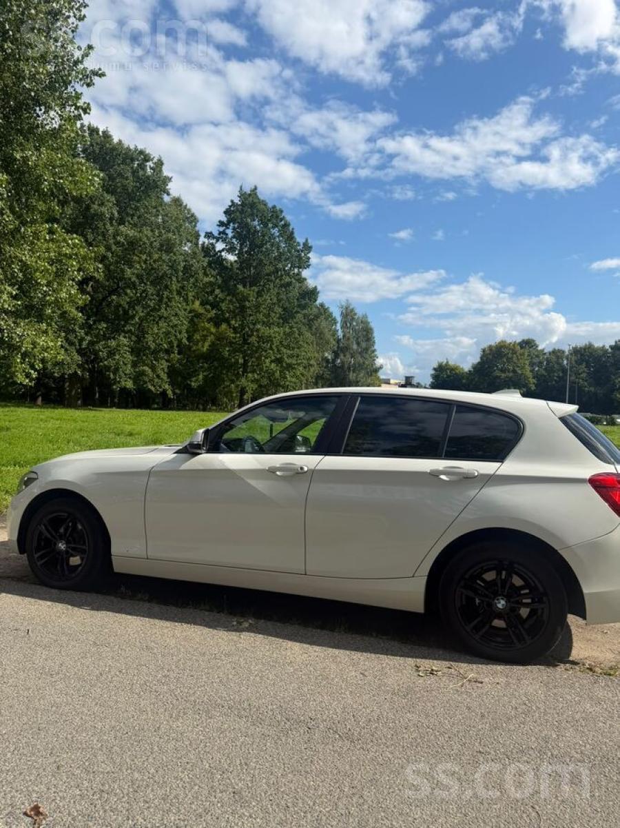 Balts BMW 116 2015 Rīga, ar dzinēja tilpumu 1.50 L un nobraukumu 260 tūkst. km par 5199 €, foto 4 vietnē AUTOMOTO.COM.LV