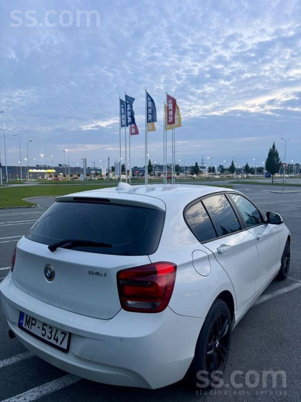 Balts BMW 116 2015 Rīga, ar dzinēja tilpumu 1.50 L un nobraukumu 258 tūkst. km par 4100 €, foto 6 vietnē AUTOMOTO.COM.LV