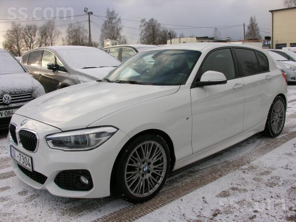 White BMW 116 2016 in Riga, with an engine capacity of 1.50 L and mileage of 225 thousand km for 10200 €, photo 1 on AUTOMOTO.COM.LV