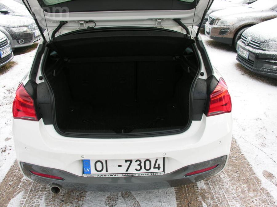 White BMW 116 2016 in Riga, with an engine capacity of 1.50 L and mileage of 225 thousand km for 10200 €, photo 5 on AUTOMOTO.COM.LV