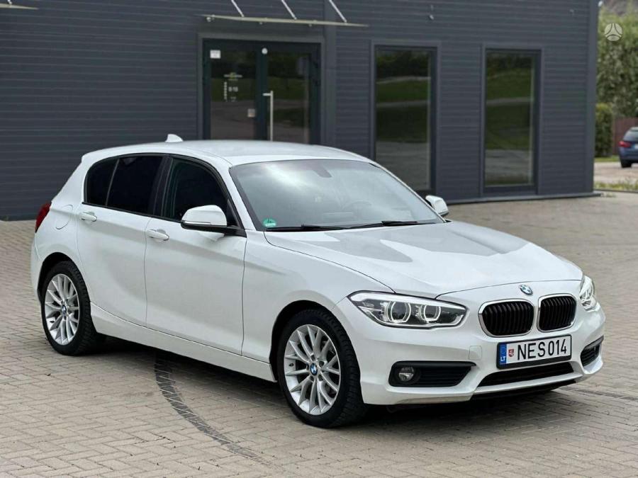 White BMW 116 2016 in Kaunas, with an engine capacity of 1.50 L and mileage of 220 thousand km for 7900 €, photo 3 on AUTOMOTO.COM.LV