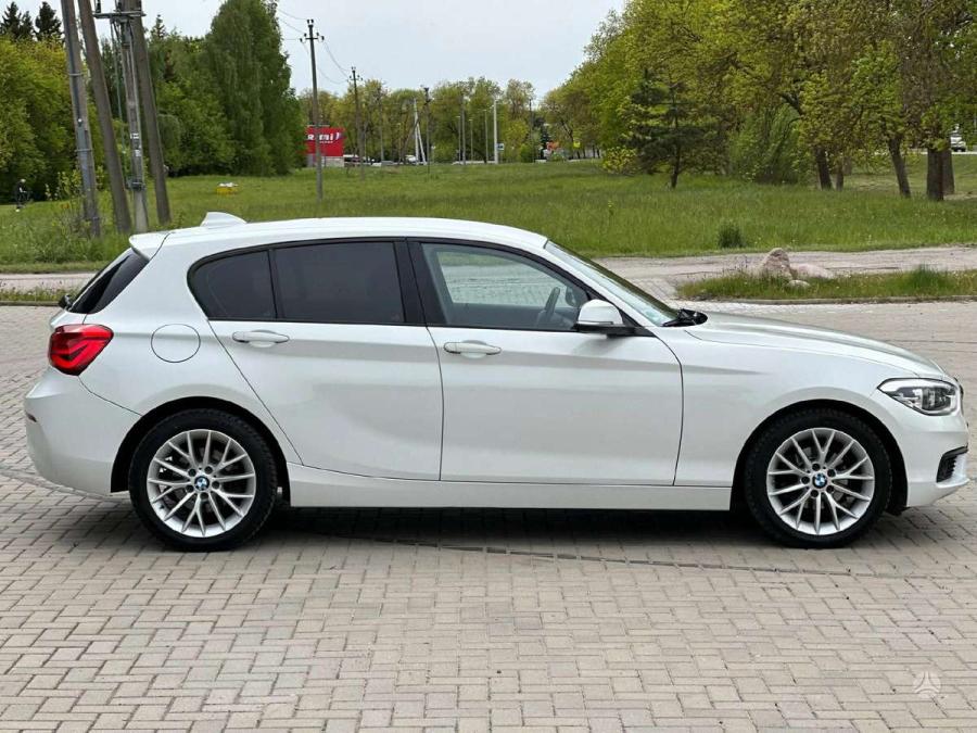 White BMW 116 2016 in Kaunas, with an engine capacity of 1.50 L and mileage of 220 thousand km for 7900 €, photo 4 on AUTOMOTO.COM.LV