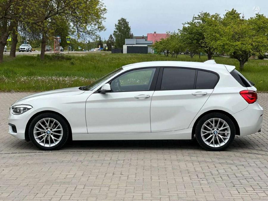 White BMW 116 2016 in Kaunas, with an engine capacity of 1.50 L and mileage of 220 thousand km for 7900 €, photo 8 on AUTOMOTO.COM.LV