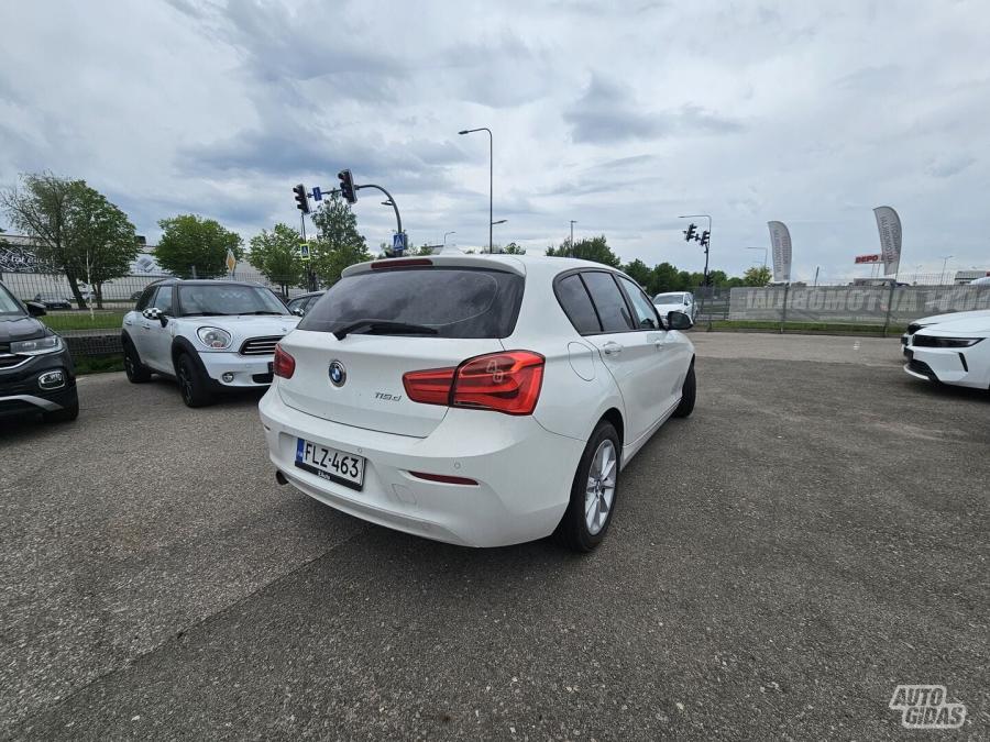 White BMW 116 2016 in Kaunas, with an engine capacity of 1.50 L and mileage of 155 thousand km for 8350 €, photo 7 on AUTOMOTO.COM.LV