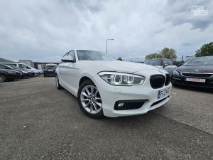 White BMW 116 2016 in Kaunas, with an engine capacity of 1.50 L and mileage of 155 thousand km for 8350 €, photo 9 on AUTOMOTO.COM.LV