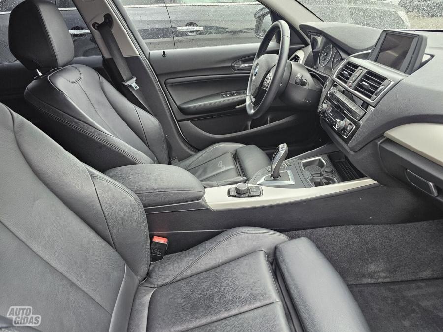 White BMW 116 2016 in Kaunas, with an engine capacity of 1.50 L and mileage of 155 thousand km for 8350 €, photo 17 on AUTOMOTO.COM.LV