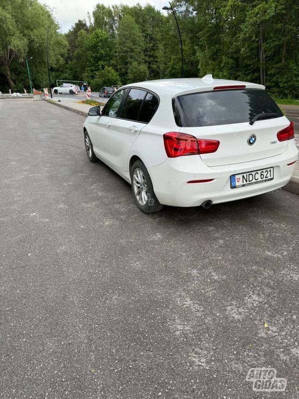 White BMW 116 2017 in Palanga, with an engine capacity of 1.50 L and mileage of 155 thousand km for 12000 €, photo 2 on AUTOMOTO.COM.LV
