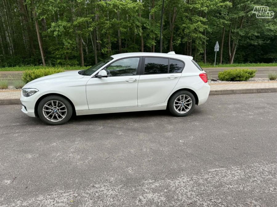 White BMW 116 2017 in Palanga, with an engine capacity of 1.50 L and mileage of 155 thousand km for 12000 €, photo 4 on AUTOMOTO.COM.LV