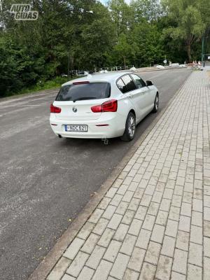 White BMW 116 2017 in Palanga, with an engine capacity of 1.50 L and mileage of 155 thousand km for 12000 €, photo 5 on AUTOMOTO.COM.LV