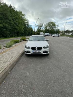 White BMW 116 2017 in Palanga, with an engine capacity of 1.50 L and mileage of 155 thousand km for 12000 €, photo 8 on AUTOMOTO.COM.LV