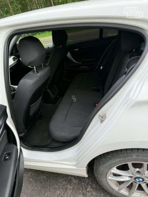 White BMW 116 2017 in Palanga, with an engine capacity of 1.50 L and mileage of 155 thousand km for 12000 €, photo 9 on AUTOMOTO.COM.LV