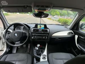 White BMW 116 2017 in Palanga, with an engine capacity of 1.50 L and mileage of 155 thousand km for 12000 €, photo 12 on AUTOMOTO.COM.LV