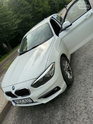 White BMW 116 2017 in Palanga, with an engine capacity of 1.50 L and mileage of 155 thousand km for 12000 €, photo 18 on AUTOMOTO.COM.LV