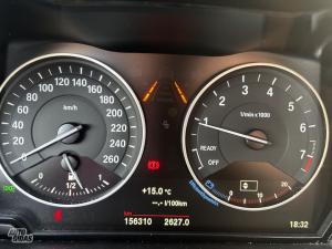 White BMW 116 2017 in Palanga, with an engine capacity of 1.50 L and mileage of 155 thousand km for 12000 €, photo 20 on AUTOMOTO.COM.LV