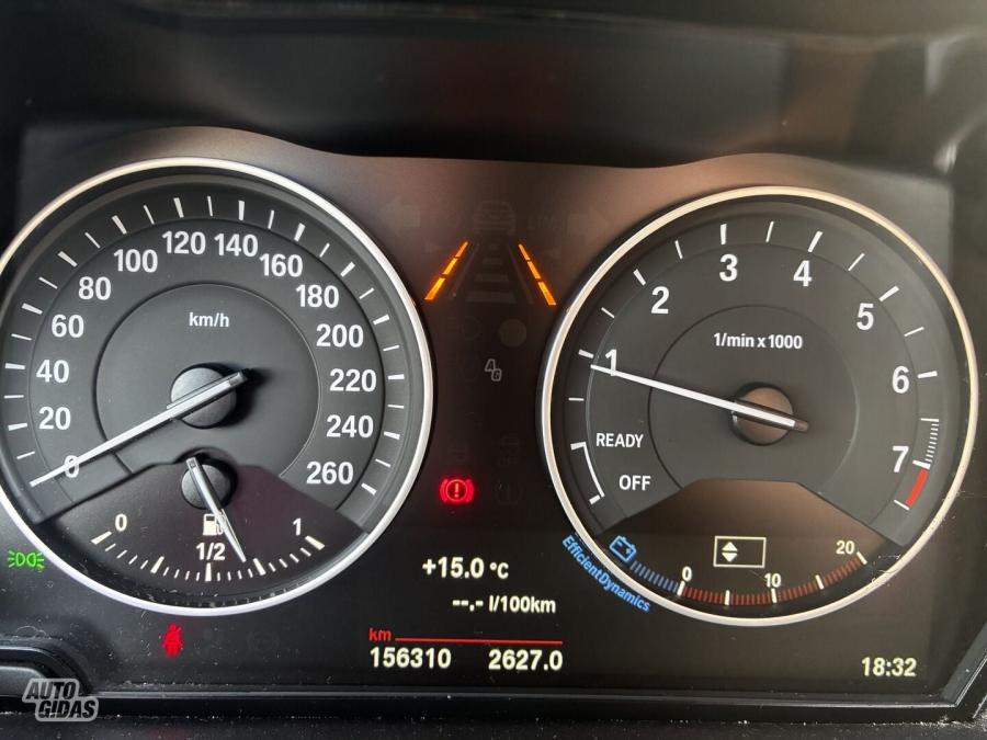 White BMW 116 2017 in Palanga, with an engine capacity of 1.50 L and mileage of 155 thousand km for 12000 €, photo 20 on AUTOMOTO.COM.LV
