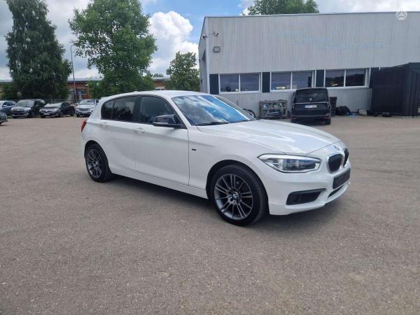 White BMW 116 2017 in Ukmerge, with an engine capacity of 1.50 L and mileage of 220 thousand km for 6550 €, photo 4 on AUTOMOTO.COM.LV