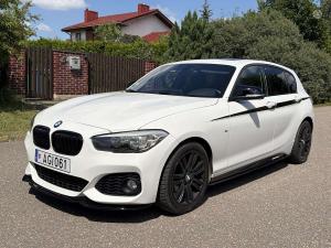 Balts BMW 116 2017 Viļņa, ar dzinēja tilpumu 2.00 L un nobraukumu 275 tūkst. km par 6999 €, foto  vietnē AUTOMOTO.COM.LV