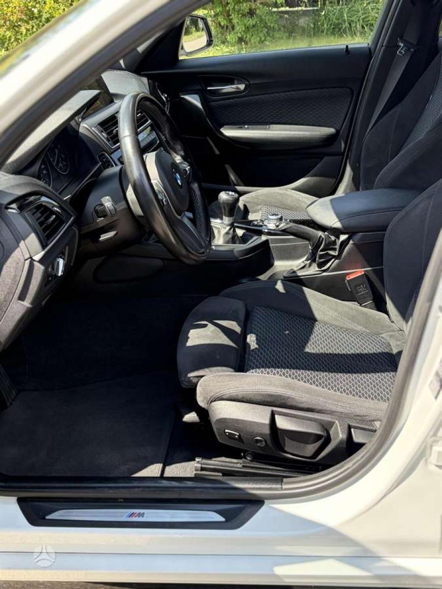 Balts BMW 116 2017 Viļņa, ar dzinēja tilpumu 2.00 L un nobraukumu 275 tūkst. km par 6999 €, foto 38 vietnē AUTOMOTO.COM.LV