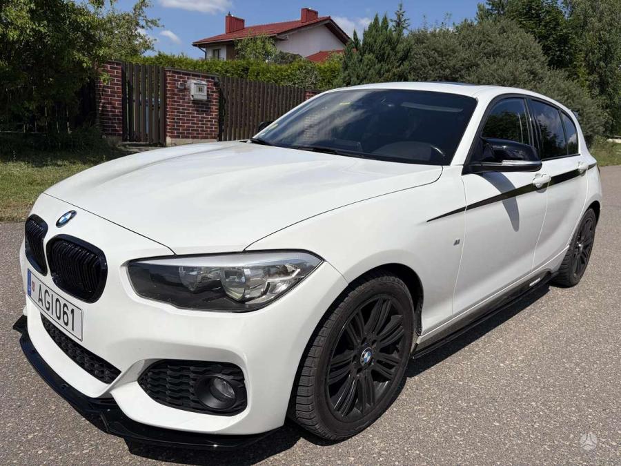 Balts BMW 116 2017 Viļņa, ar dzinēja tilpumu 1.60 L un nobraukumu 265 tūkst. km par 6600 €, foto 1 vietnē AUTOMOTO.COM.LV