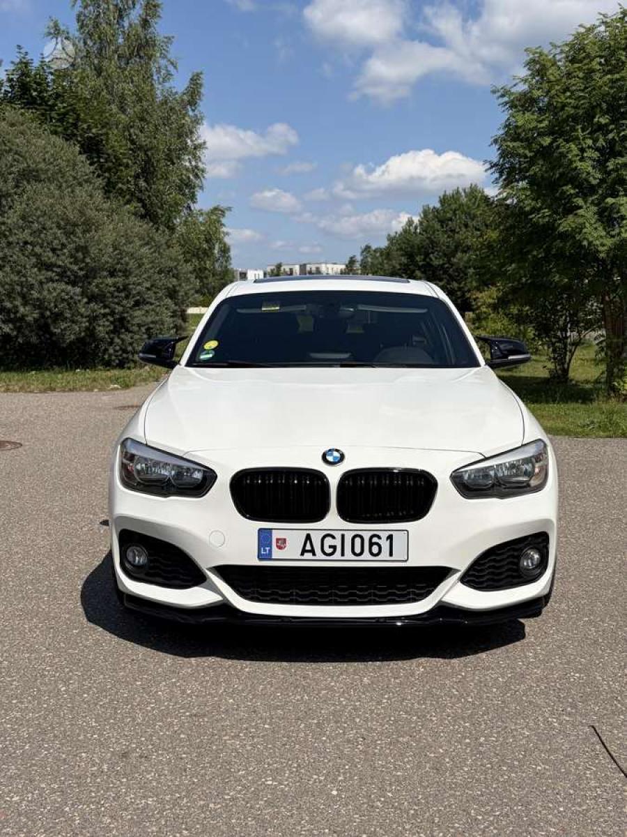 Balts BMW 116 2017 Viļņa, ar dzinēja tilpumu 1.60 L un nobraukumu 265 tūkst. km par 6600 €, foto 8 vietnē AUTOMOTO.COM.LV