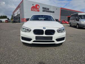 White BMW 116 2017 in Ukmerge, with an engine capacity of 1.50 L and mileage of 215 thousand km for 5950 €, photo 7 on AUTOMOTO.COM.LV