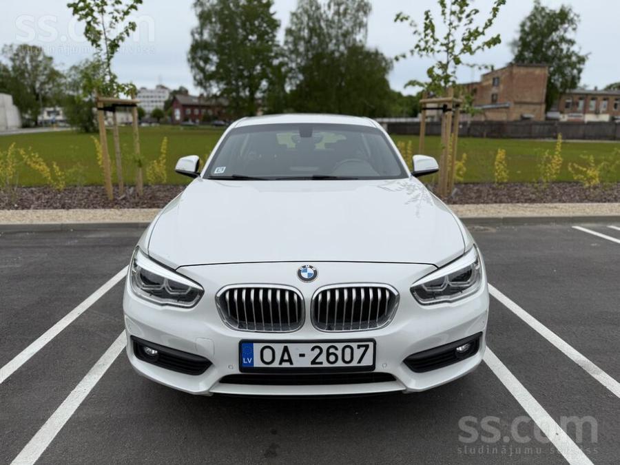 Balts BMW 116 2018 Rīga, ar dzinēja tilpumu 1.50 L un nobraukumu 117 tūkst. km par 3870 €, foto 1 vietnē AUTOMOTO.COM.LV