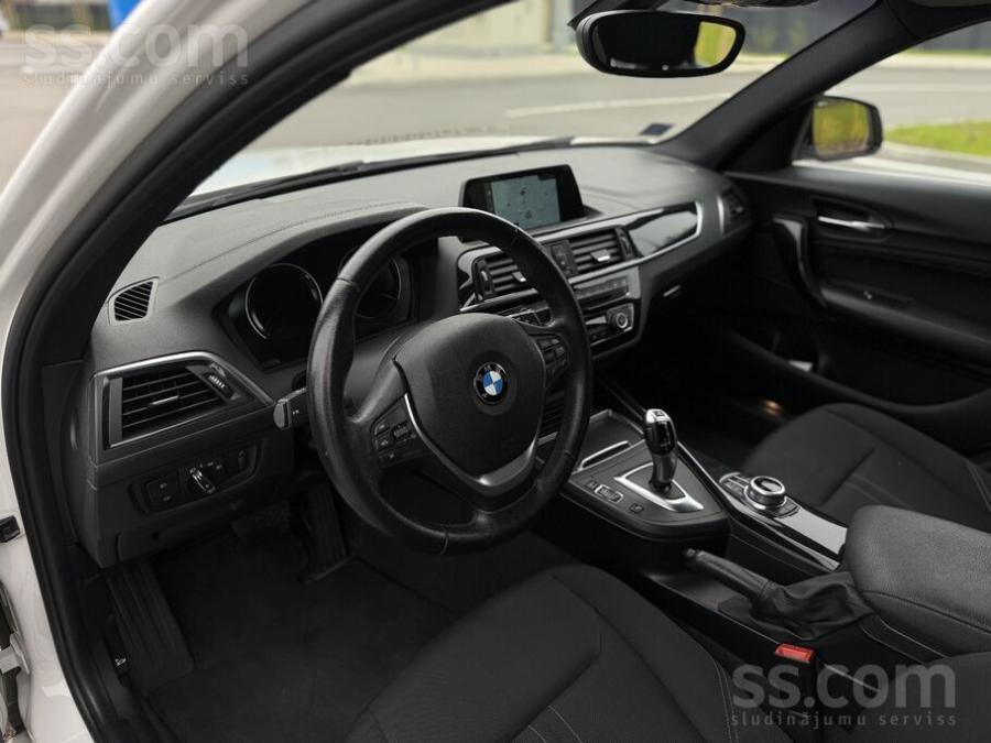 Balts BMW 116 2018 Rīga, ar dzinēja tilpumu 1.50 L un nobraukumu 117 tūkst. km par 3870 €, foto 12 vietnē AUTOMOTO.COM.LV
