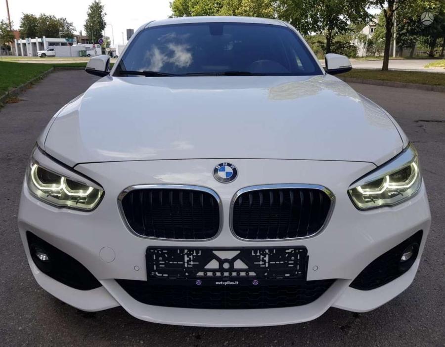White BMW 116 2018 in Siauliai, with an engine capacity of 1.50 L and mileage of 280 thousand km for 8500 €, photo 3 on AUTOMOTO.COM.LV