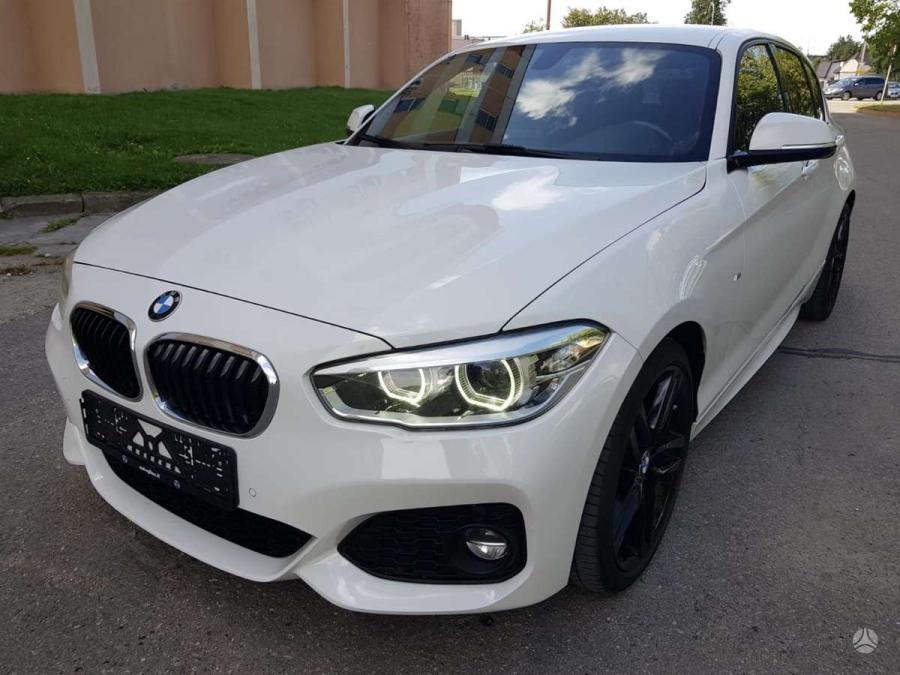 White BMW 116 2018 in Siauliai, with an engine capacity of 1.50 L and mileage of 280 thousand km for 8500 €, photo 4 on AUTOMOTO.COM.LV
