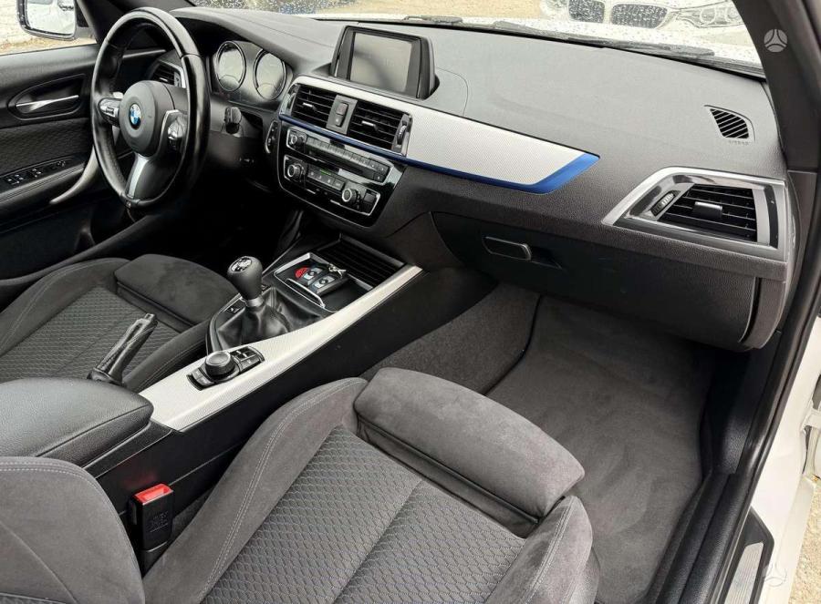White BMW 116 2018 in Siauliai, with an engine capacity of 1.50 L and mileage of 280 thousand km for 8500 €, photo 10 on AUTOMOTO.COM.LV