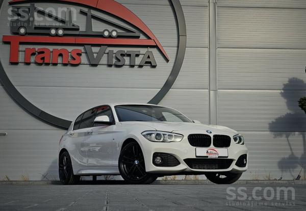 White BMW 116 2019 in Telschi, with an engine capacity of 1.50 L and mileage of 105 thousand km for 14599 €, photo 1 on AUTOMOTO.COM.LV