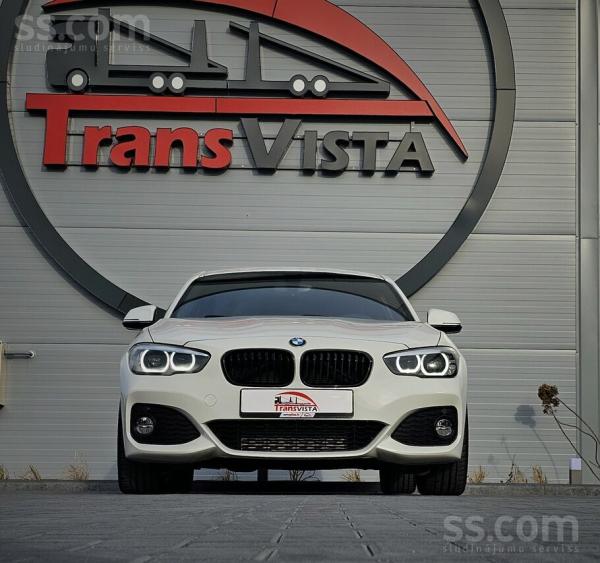 White BMW 116 2019 in Telschi, with an engine capacity of 1.50 L and mileage of 105 thousand km for 14599 €, photo 2 on AUTOMOTO.COM.LV