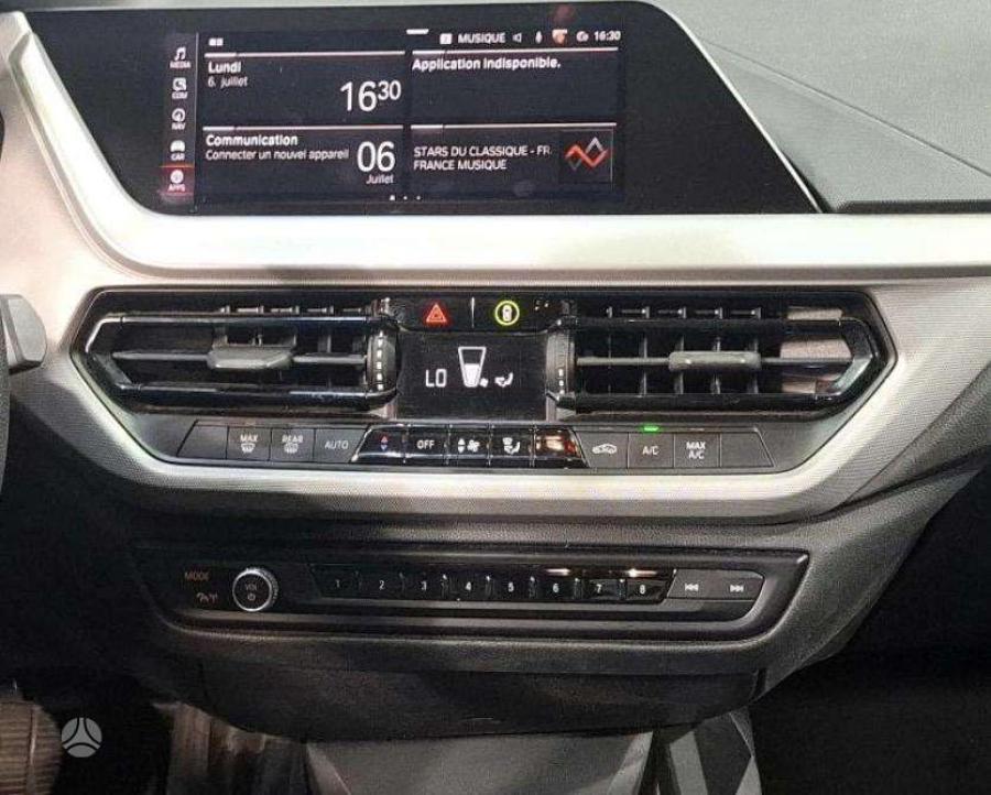 Balts BMW 116 2022 Viļņa, ar dzinēja tilpumu 1.50 L un nobraukumu 189 tūkst. km par 15487 €, foto 10 vietnē AUTOMOTO.COM.LV