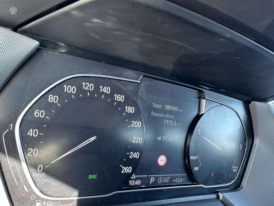 White BMW 116 2022 in Vilnius, with an engine capacity of 1.50 L and mileage of 189 thousand km for 15124 €, photo 12 on AUTOMOTO.COM.LV
