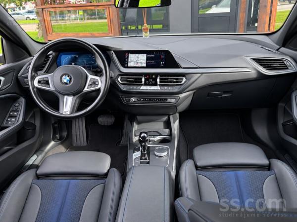 White BMW 116 2022 in Riga, with an engine capacity of 1.50 L and mileage of 84 thousand km for 19450 €, photo 11 on AUTOMOTO.COM.LV