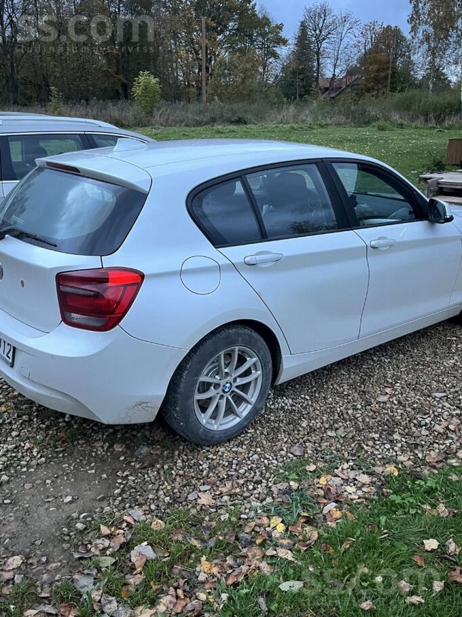 Balts BMW 116 2012 Rīga, ar dzinēja tilpumu 1.60 L un nobraukumu 210 tūkst. km par 3850 €, foto 5 vietnē AUTOMOTO.COM.LV