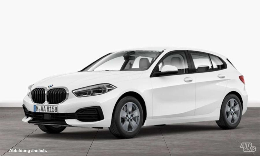 White BMW 116 2022 in Kaunas, with an engine capacity of 1.50 L and mileage of 36 thousand km for 21595 €, photo 1 on AUTOMOTO.COM.LV