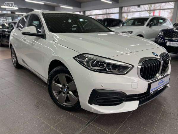 White BMW 116 2023 in Kaunas, with an engine capacity of 1.50 L and mileage of 11 thousand km for 27981 €, photo 1 on AUTOMOTO.COM.LV