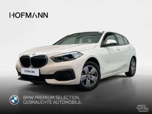 White BMW 116 2024 in Kaunas, with an engine capacity of 1.50 L and mileage of 15 thousand km for 24681 €, photo  on AUTOMOTO.COM.LV