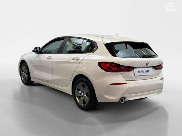 White BMW 116 2024 in Kaunas, with an engine capacity of 1.50 L and mileage of 15 thousand km for 24681 €, photo 5 on AUTOMOTO.COM.LV