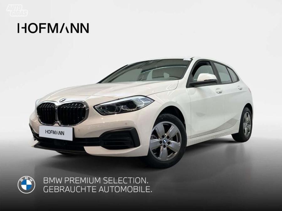 White BMW 116 2024 in Kaunas, with an engine capacity of 1.50 L and mileage of 15 thousand km for 23743 €, photo 1 on AUTOMOTO.COM.LV