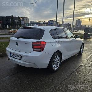 White BMW 116 2014 in Riga, with an engine capacity of 2.00 L and mileage of 340 thousand km for 6200 €, photo 3 on AUTOMOTO.COM.LV