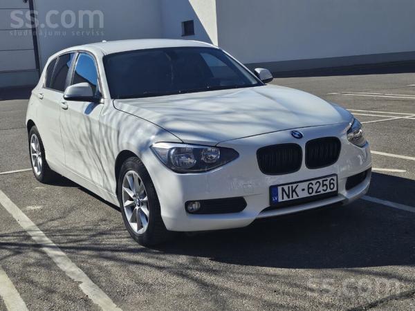 White BMW 116 2014 in Riga, with an engine capacity of 2.00 L and mileage of 344 thousand km for 6000 €, photo 1 on AUTOMOTO.COM.LV