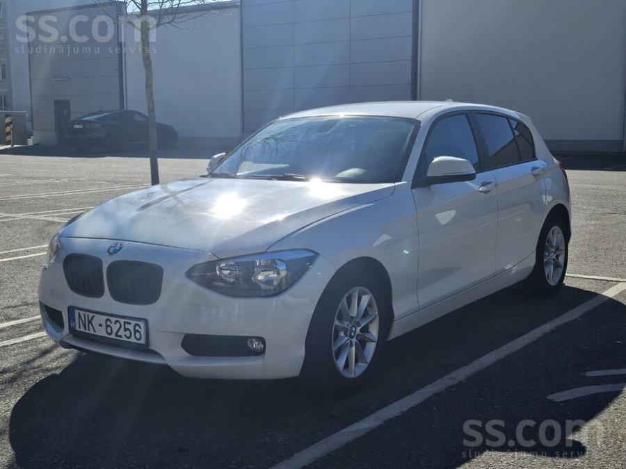 White BMW 116 2014 in Riga, with an engine capacity of 2.00 L and mileage of 344 thousand km for 6000 €, photo 3 on AUTOMOTO.COM.LV