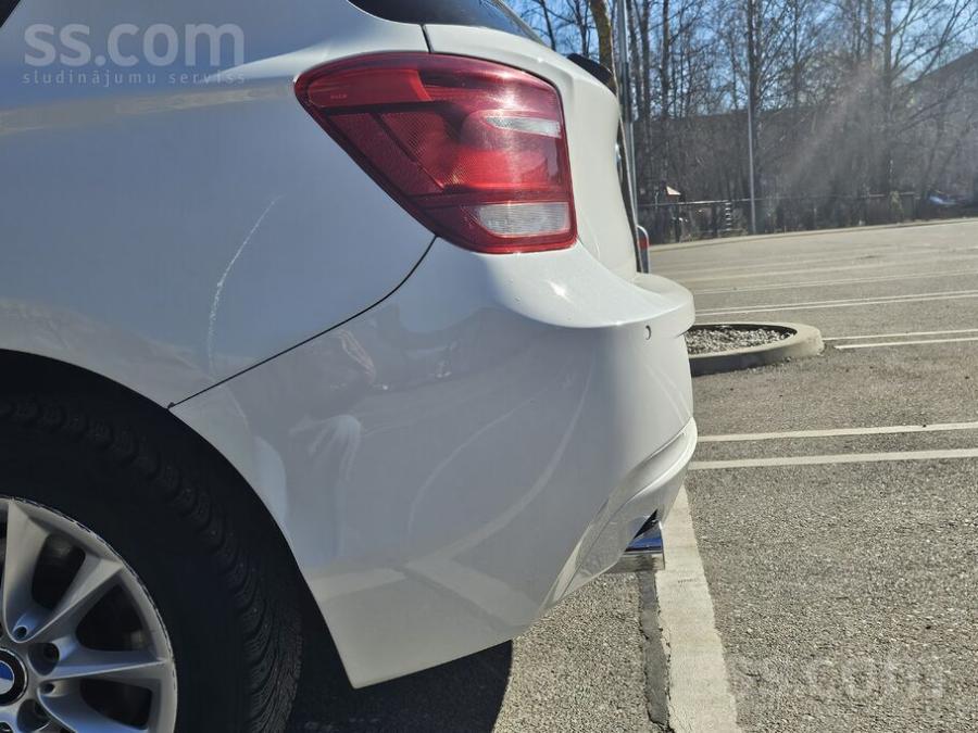 White BMW 116 2014 in Riga, with an engine capacity of 2.00 L and mileage of 344 thousand km for 6000 €, photo 5 on AUTOMOTO.COM.LV
