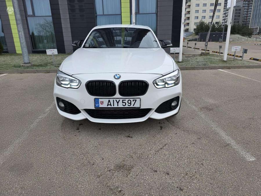 Yellow BMW 116 2016 in Vilnius, with an engine capacity of 1.50 L and mileage of 245 thousand km for 9000 €, photo 1 on AUTOMOTO.COM.LV