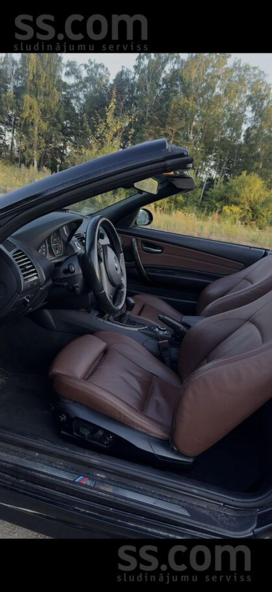 Black BMW 118 2009 in Riga, with an engine capacity of 2.00 L and mileage of 237 thousand km for 7950 €, photo 14 on AUTOMOTO.COM.LV