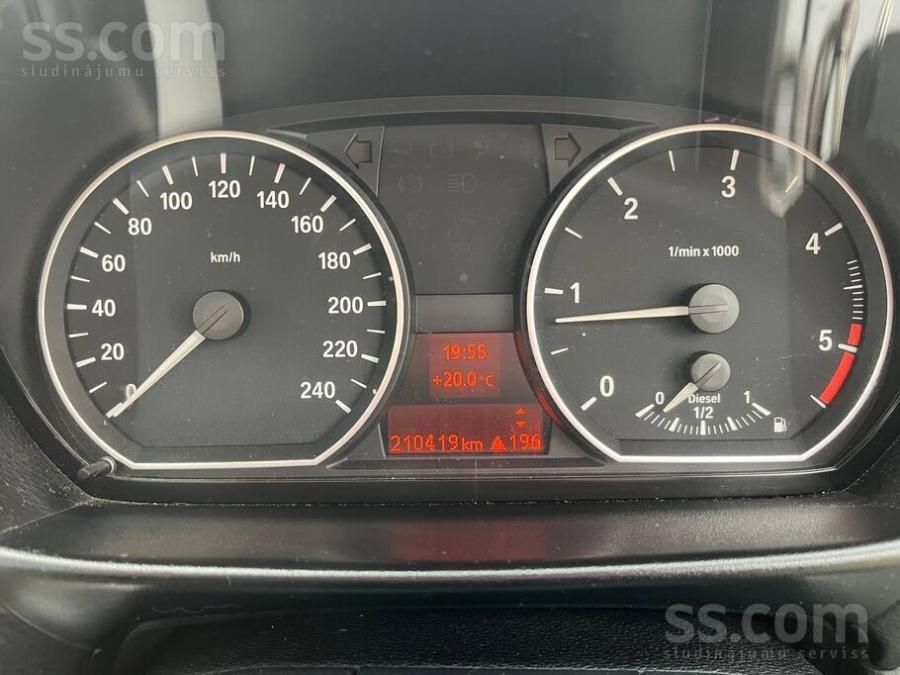 Черный БМВ 118 2010 в Рига, объемом двигателя 1.80 л и пробегом 210 тыс. км за 5990 €, фото 17 на AUTOMOTO.COM.LV
