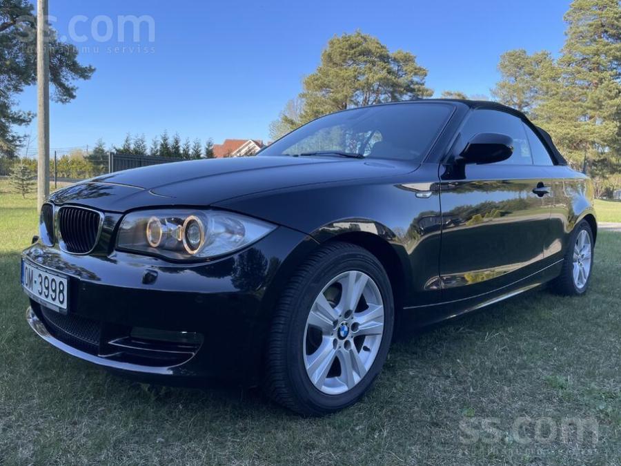 Melns BMW 118 2010 Rīga, ar dzinēja tilpumu 2.00 L un nobraukumu 129 tūkst. km par 7390 €, foto 1 vietnē AUTOMOTO.COM.LV