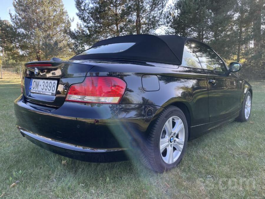 Melns BMW 118 2010 Rīga, ar dzinēja tilpumu 2.00 L un nobraukumu 129 tūkst. km par 7390 €, foto 3 vietnē AUTOMOTO.COM.LV